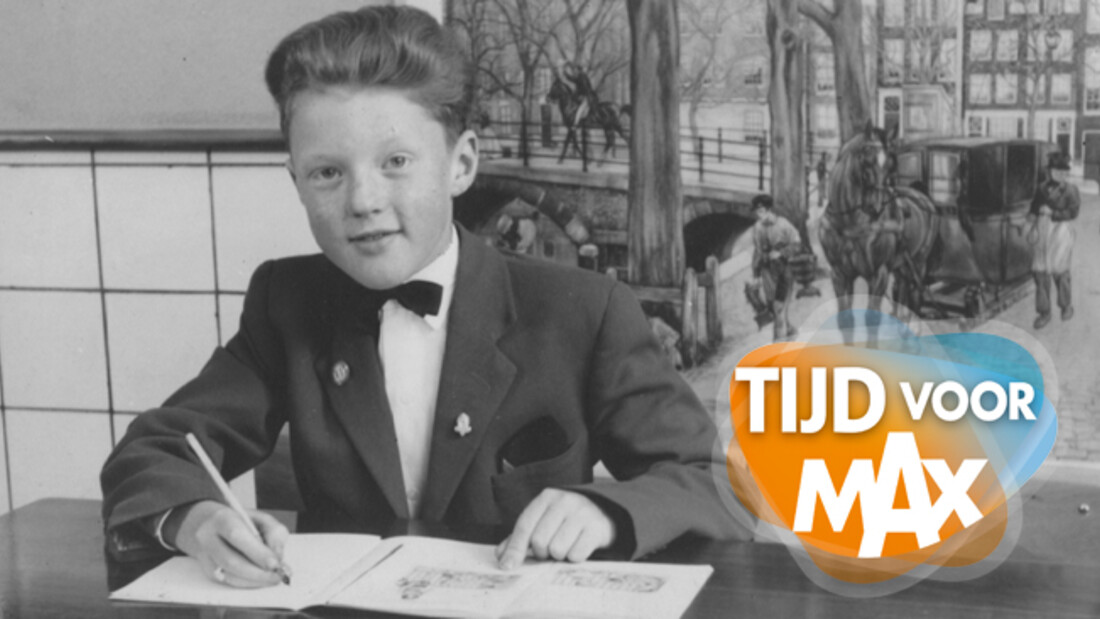 Tijd voor MAX - Andre van duin als scholier - MAX Vandaag