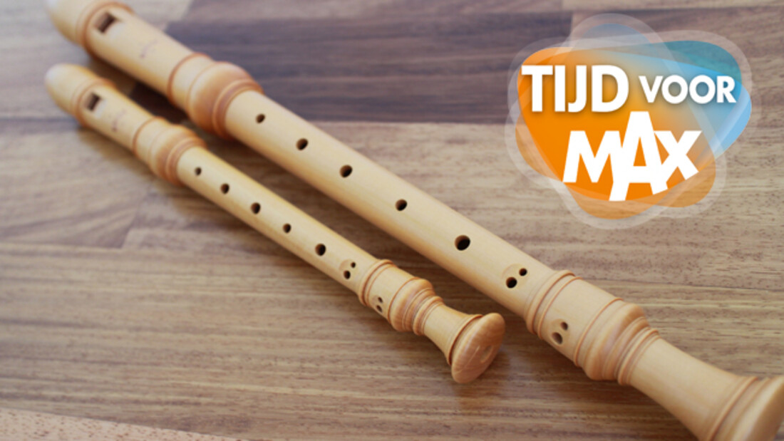 Tijd voor MAX - De grootste blokfluit ter wereld in de studio - MAX Vandaag