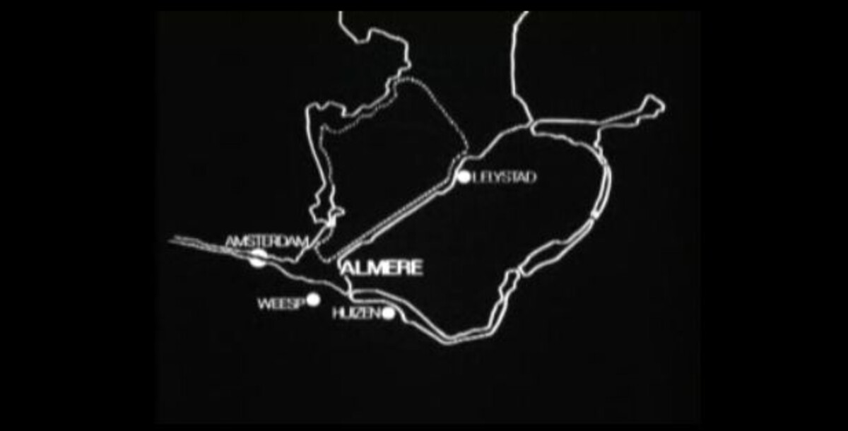 Polygoon, 1 min 22 sec (1973) - In polder komt nieuwe stad Almere - VPRO