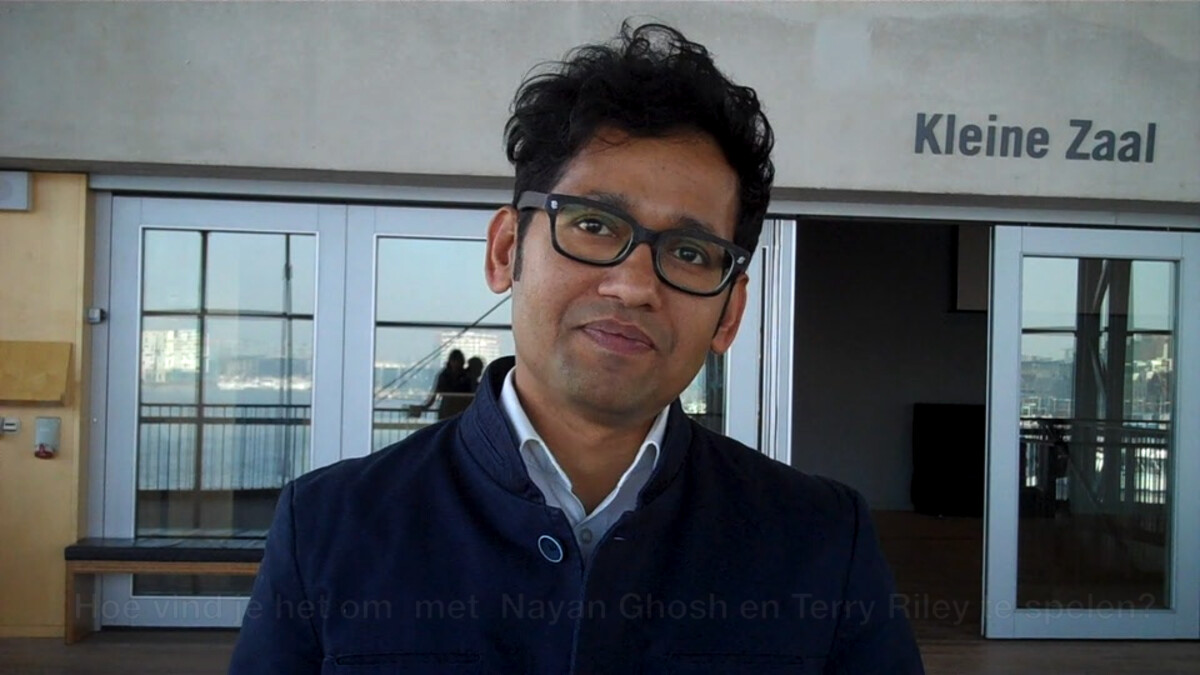 Nayan Ghosh en Terry Riley - Interview met Niti Ranjan Biswas - VPRO