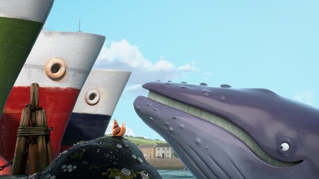 De slak en de walvis kijk je gratis in Zappbios kinderfilms. - Zapp