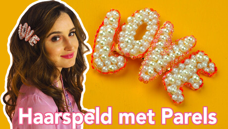 Klaas Kan Alles - Haarspeld van Parels - DIY | Jill - Zapp