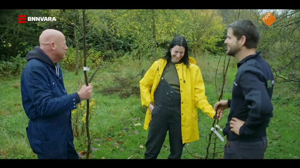 Boerderij van Dorst fragment: “Het was een keer nodig om tegen de muur ...